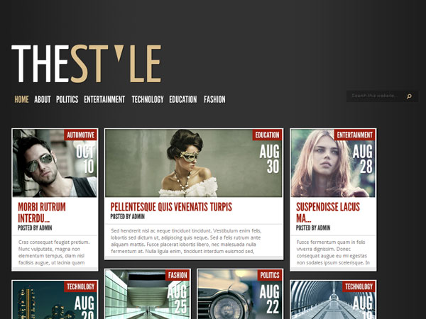 Customize the TheStyle WordPress Theme with CSSHero