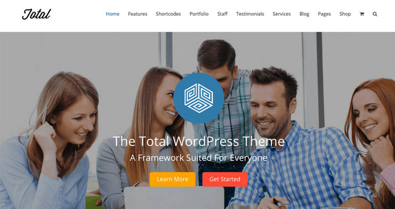 Total WordPress Theme - How to customize the design
