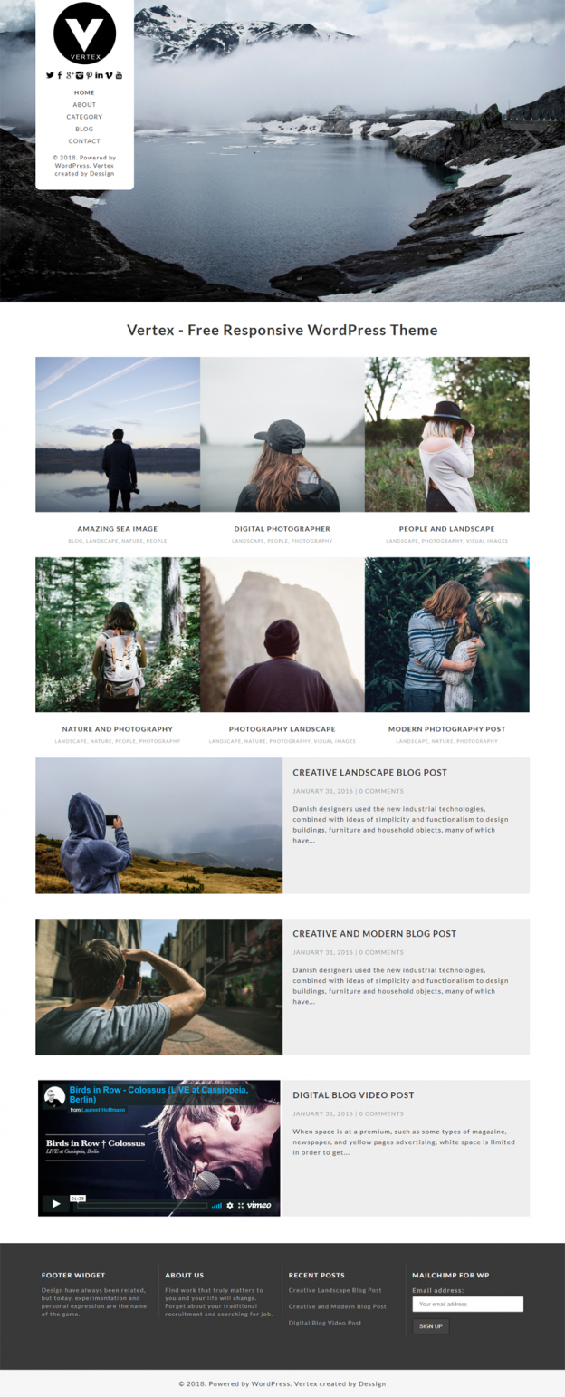 Customize the Vertex WordPress Theme with CSSHero
