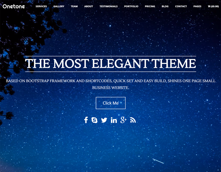 Customize the Onetone WordPress Theme with CSSHero